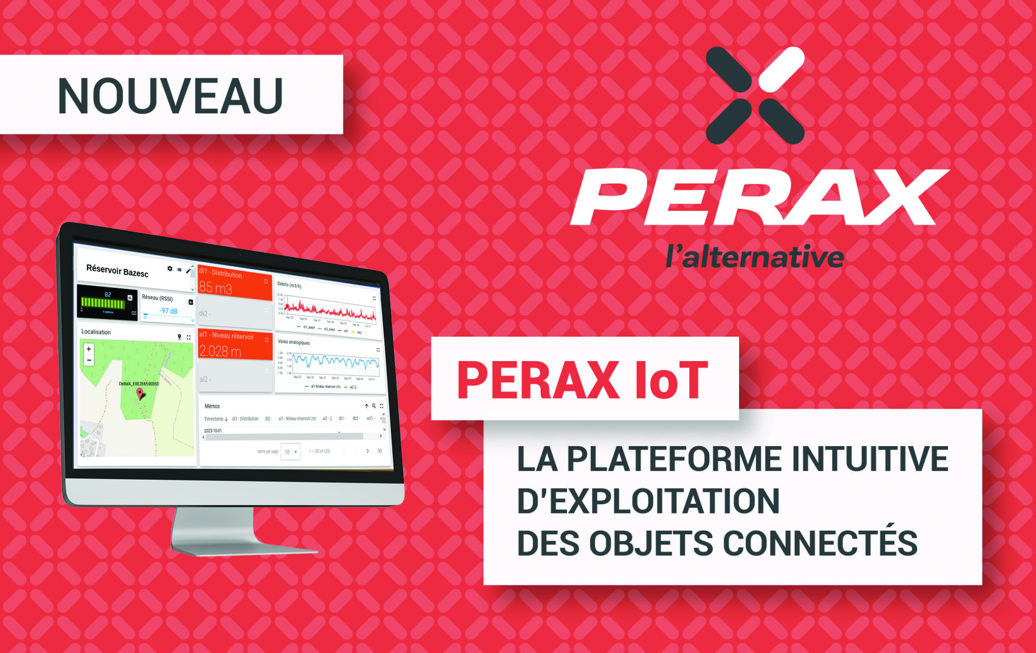 Découvrez Perax IoT : La nouvelle référence en télésurveillance environnementale ! - Perax